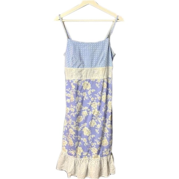Mimi Maternity | Dresses | Mimi Maternity Sky Blue Floral Print Midi ...